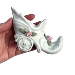 Boutique | Accents | Vintage Victorian Hand Painted Porcelain Shoe ...